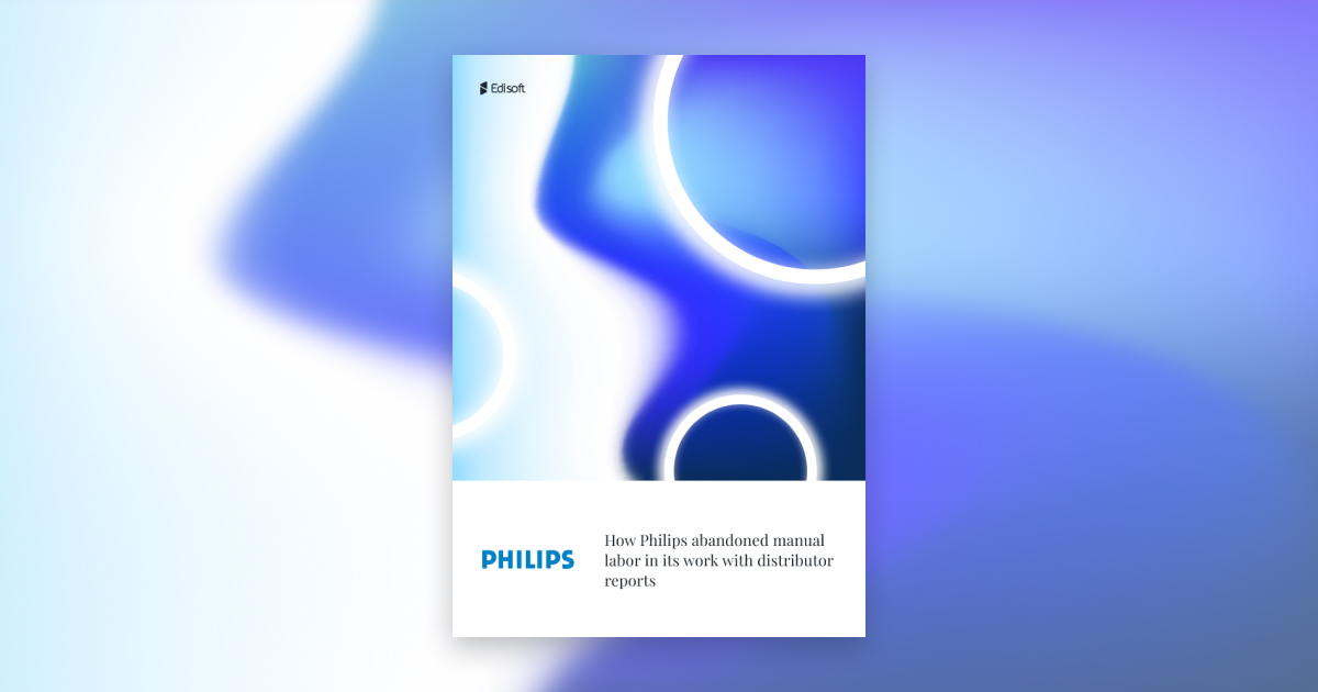 How Philips abandoned manual labor in its work with distributor reports ...